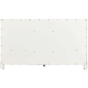 Signature Hardware 953528-60-RUMB-1 Quen 60" Free Standing Double Vanity Set with Wood Cabinet, Vanity Top and Rectangular Undermount Vitreous China Sink - Single Faucet Hole