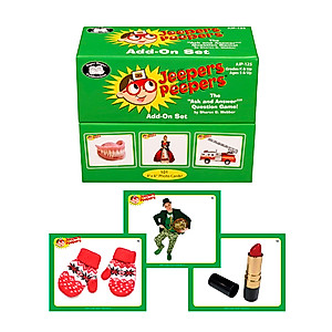 Super Duper Publications | Jeepers Peepers® Glasses Game Add-On Cards | Educational Learning Resource for Children