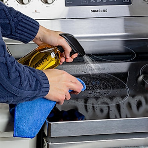 Cornucopia Brands 3-Setting Mist Spray & Stream Sprayer Replacement Parts (6-Pack); Fits Standard 8oz / 16oz Boston Round 28/400 Neck Bottles