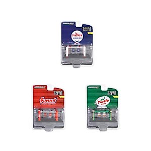 Four-Post Lifts Set of 3 Pieces Series 5 1/64 Diecast Models by Greenlight 16180-A-B-C