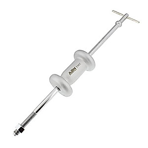ABN Slide Hammer Puller Set - 5 lb Slide Hammer Axle and Hub Puller and Dent Remover Unit Auto Body Hammer Tool