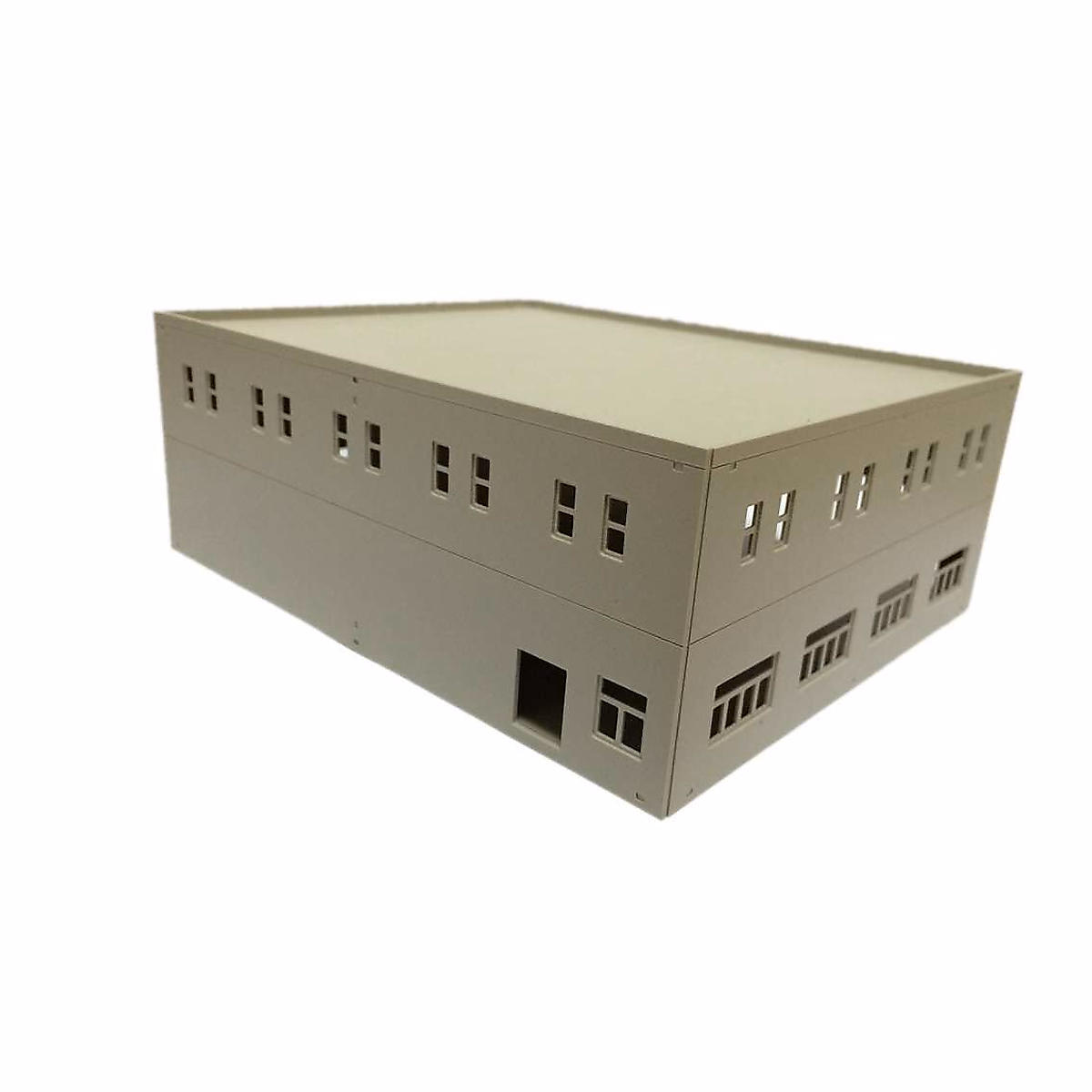 Outland Models Train Railway Garage / Logistics Centre Unpainted HO OO Scale