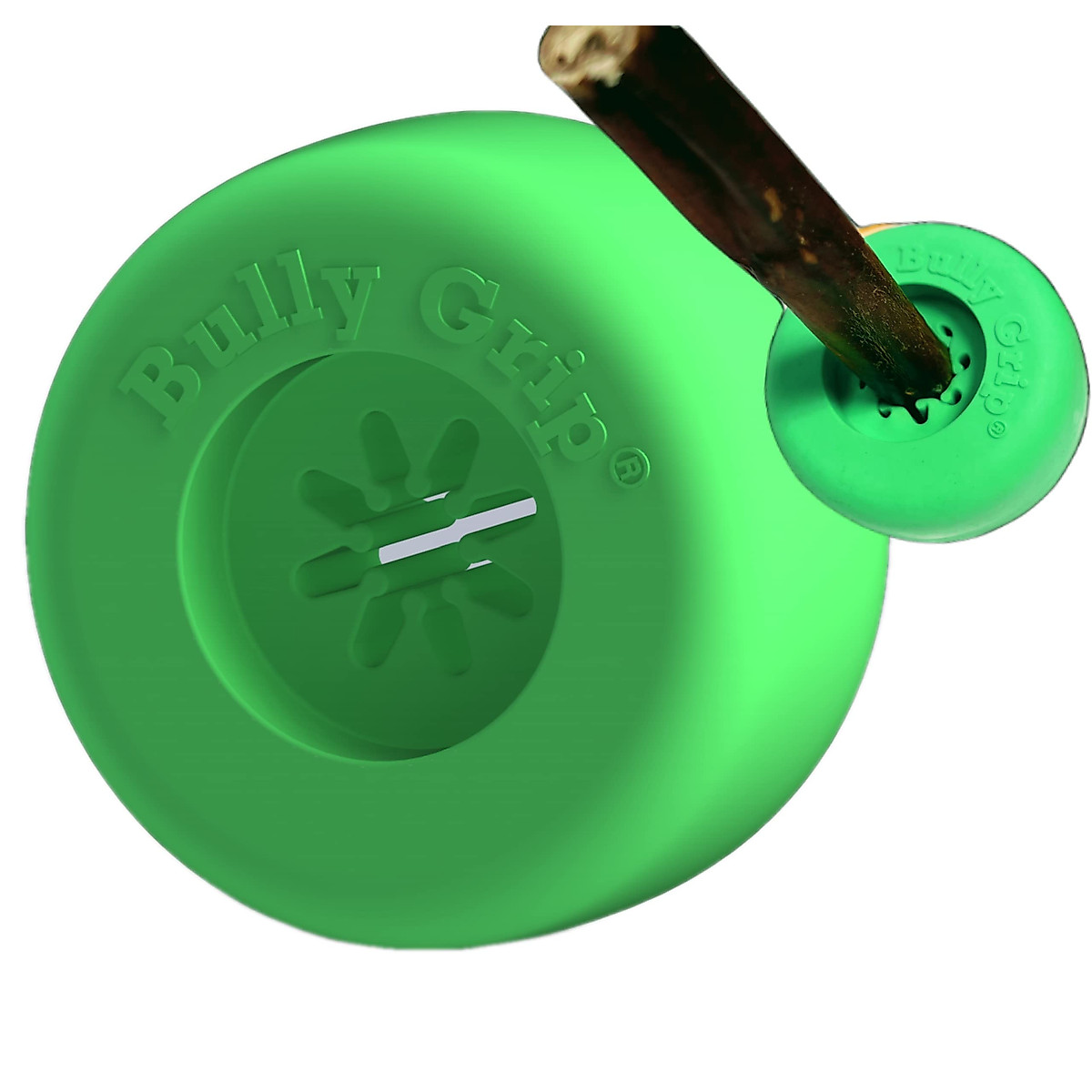 Bully Stick Holder for Dogs - Small Size - Interactive Dog Toy, Dog Treat Holder, Slow Feeder, Treat Dispenser, Chew Toy and Dog Safety Device