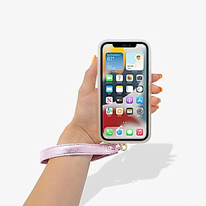 Sonix Vegan Leather Adhesive Phone Wristlet Strap (Mauve)