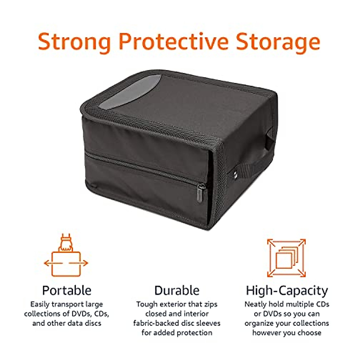 Amazon Basics CD/DVD Binder (400 Capacity)