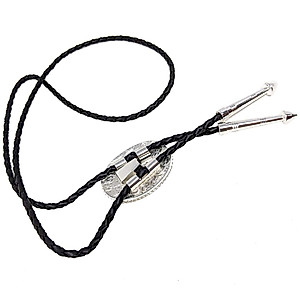 Montana Silversmiths Western Lifestyle Bolo Tie (Soaring Eagle - Two-Tone)