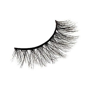 KISS Magnetic Curation False Eyelashes, 3 Pair with 5 Double Strength Magnets, Wind Resistant, Dermatologist Tested, Last Up To 16 Hours, Reusable Up To 15 Times in 3 Styles, Black, 3 Count