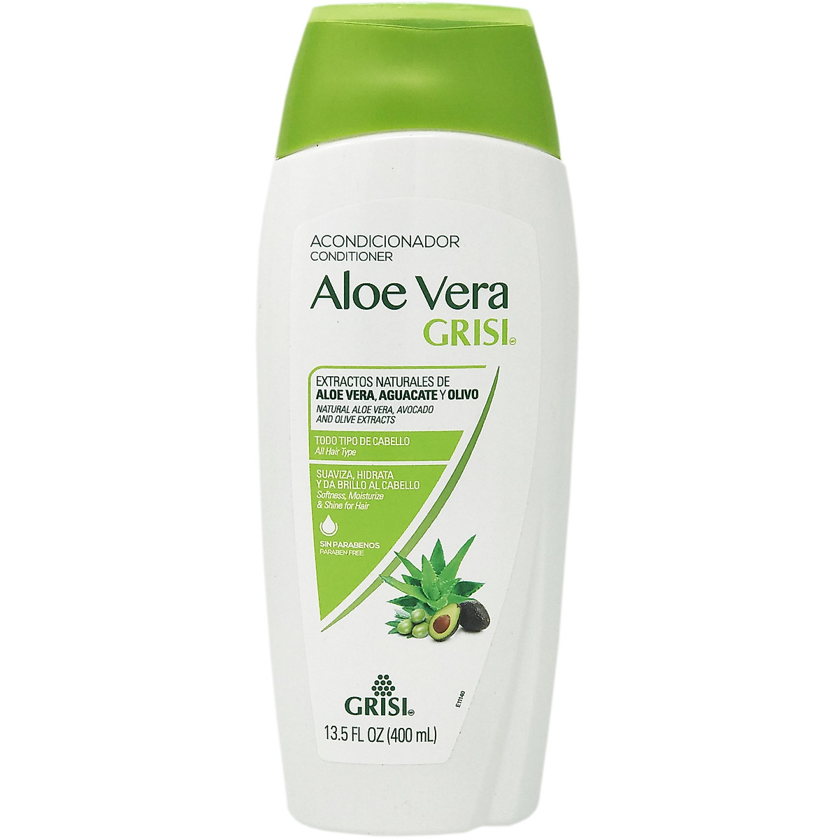 Aloe Vera Shampoo Conditioner Combo by Grisi.. Deep Repair, Multi Nutrition.. 13.5 oz each (2 Pack) ... iwgl