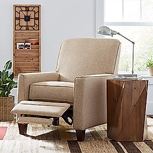 Amazon Brand – Stone & Beam Modern Vintage Adjustable Task Lamp, 17"H, Brushed Steel