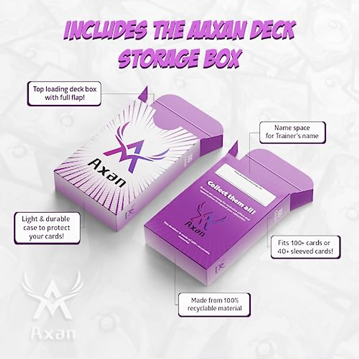 A Axan Ultra Rare Bundle Compatible with Pokemon Cards | Includes 100 Assorted Cards | 1 Random Ultra Rare | 90 Common Uncommon Plus 10x Holo or Rares