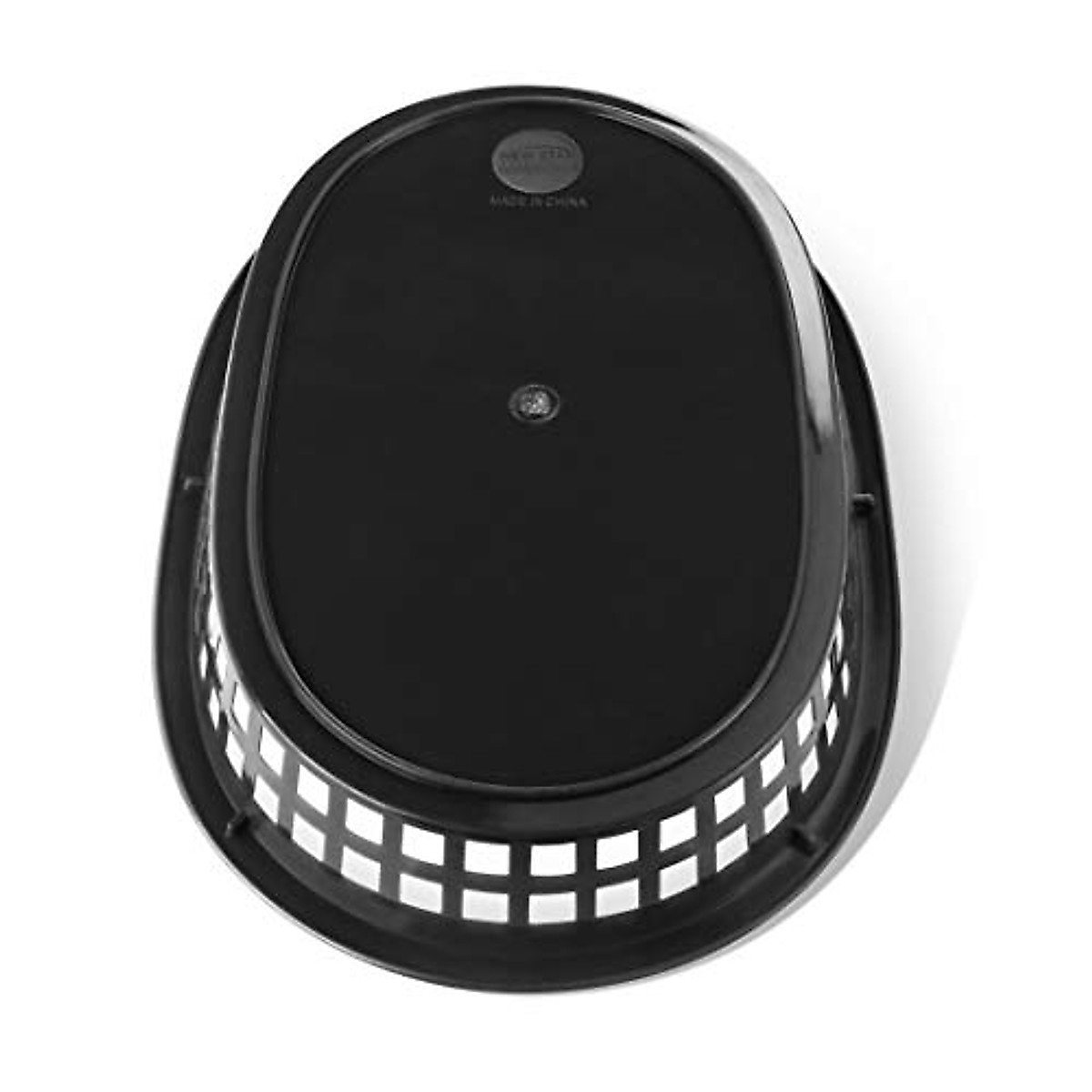 New Star Foodservice 44041 Fast Food Baskets, 10.5 x 7 Inch, Set of 12, Black