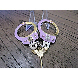 NYPD Detectives Wonder Woman Pink Handcuffs Challenge Coin