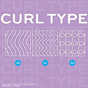 John Frieda Anti Frizz, Frizz Ease Dream Curls Curl Reviver Mousse, Enhances and Moisturizes Natural Curles, Creates a Soft Flexible Hold for Curly or Frizzy Hair, Alcohol-Free, 7.2 Oz, Pack of 2