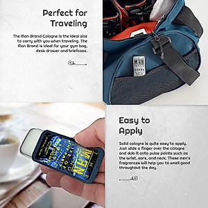 The Man Brand Solid Cologne Sample Set of 9 - Mens Sample Cologne Pack - Mens fragrance Sampler Set - Mens Travel Size Cologne Sampler Set (All or Nothing - 9 Pack - 0.75 oz each)