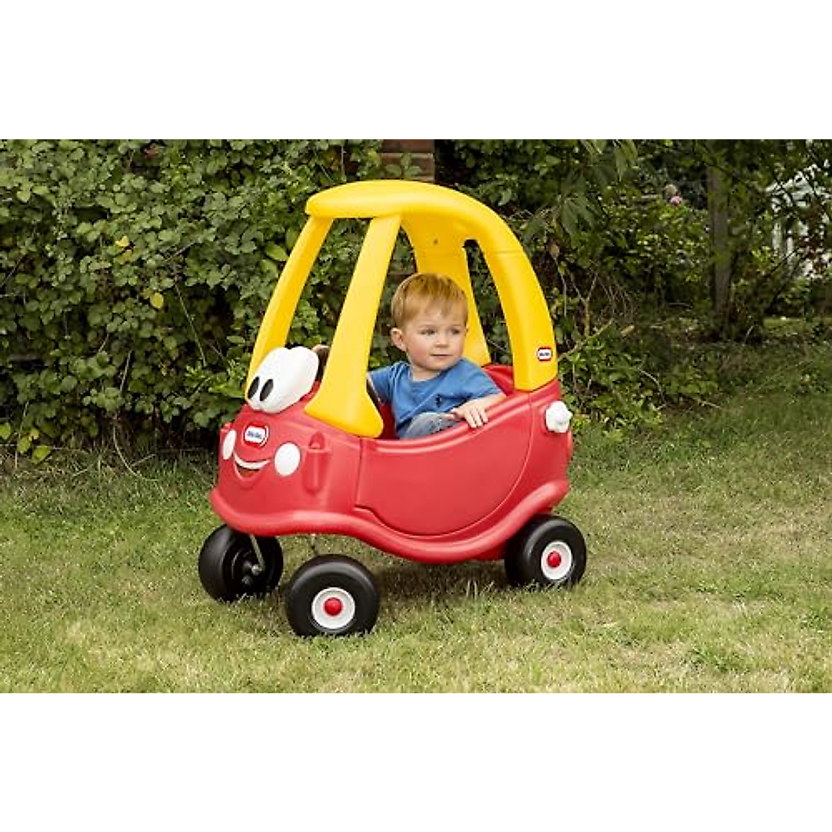 Little Tikes Cozy Coupe 30th Anniversary Car, Non-Assembled, Standard Packaging, Multicolor , 29.5 x 16.5 x 33.5 inches