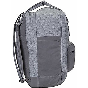Fjällräven 15" Kånken Re-Wool Laptop Granite Grey One Size