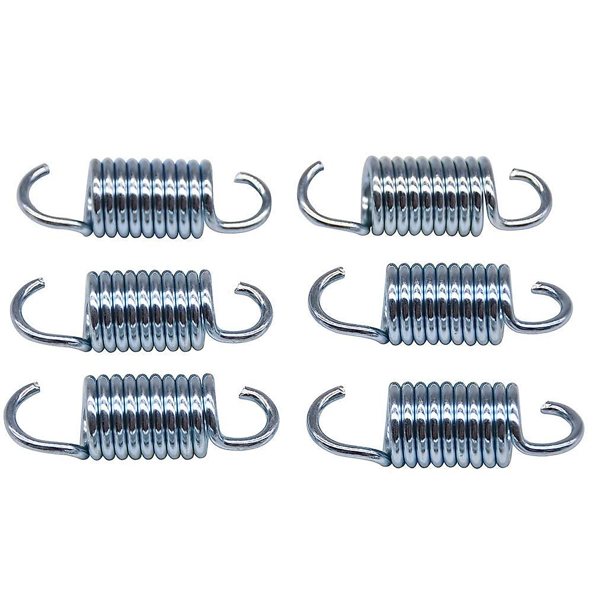 Yoogu 2inch [10Turn] Replacement Furniture Mechanism Extension Tension Springs for Recliner Sofa Bed Trundle - Set of 6