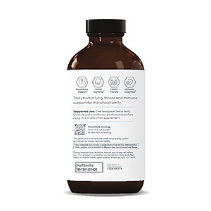 Ayush Herbs Kuffsoothe, All-Natural Ayurvedic Throat and Bronchial Wellness Syrup for Adults and Children, Throat and Respiratory Supplement, 8 Fluid Ounces