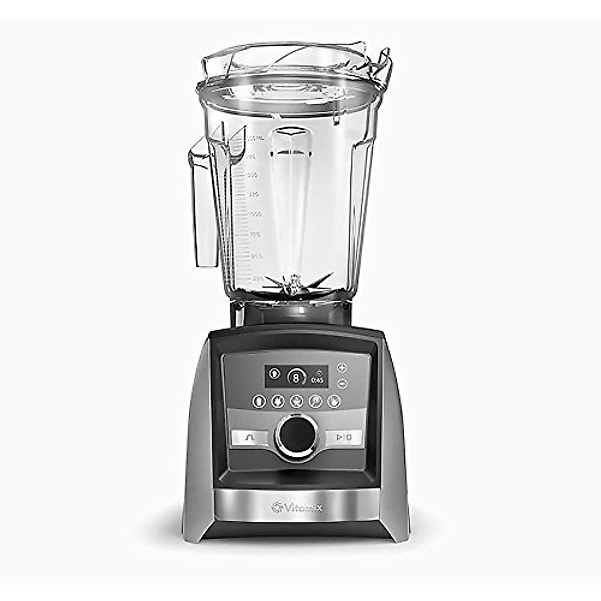 Vitamix A3500 Ascent Series Smart Blender, Professional-Grade, 64 oz. Low-Profile Container Bundle with The Vitamix Cookbook - 250 Delicious Whole Food Recipes (Brushed Stainless)