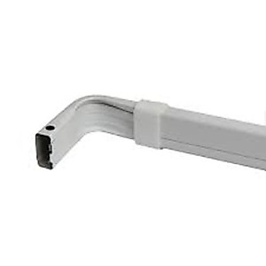 48" to 86" - SUPER DUTY Lockseam CURTAIN ROD with 2" Clearance #6125-025