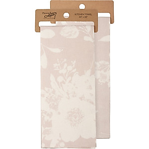Primitives by Kathy Blush Floral Kitchen Towel