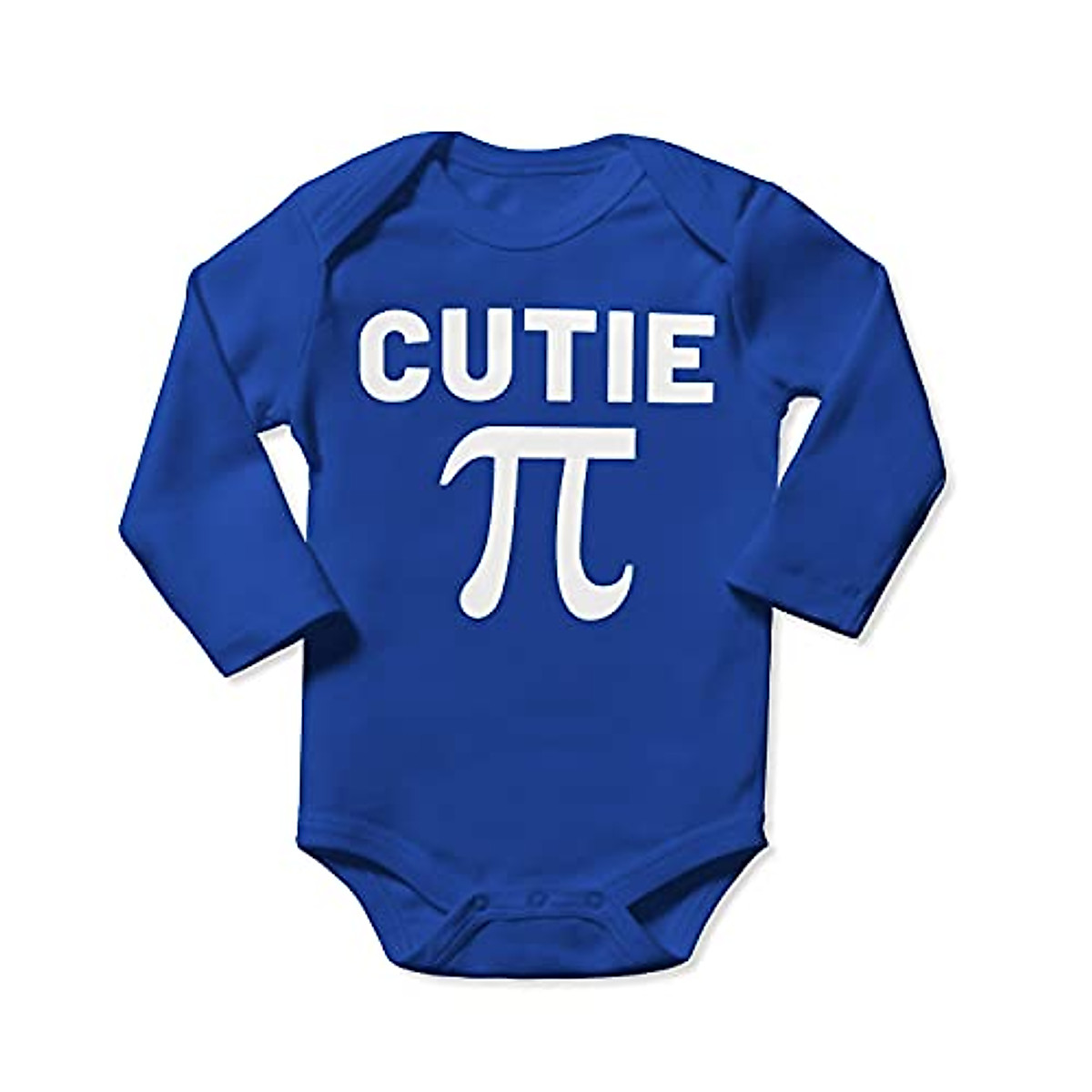 Luxxology Cutie Pi Baby Onesie Longsleeve, Royal 18M