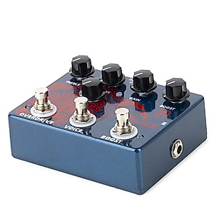 Caline DCP-11 Andes Boost Overdrive Effect Pedal Dual Guitar Pedal