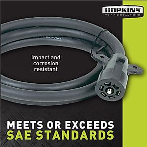 Hopkins 20246 8' 7 RV Blade Molded Trailer Cable