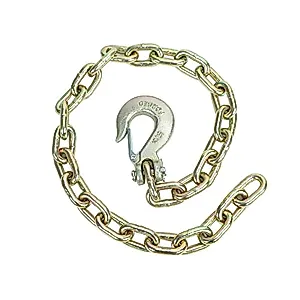 PPFFWK Trailer Safety Chain Grade 70 5/16" x 35",18,800 lbs Break Strength,Heavy Duty Binder Chain