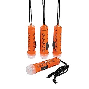 Fun Express - Mini Halloween Flashlight On A Rope for Halloween - Apparel Accessories - Accessories - Misc Accessories - Halloween - 12 Pieces