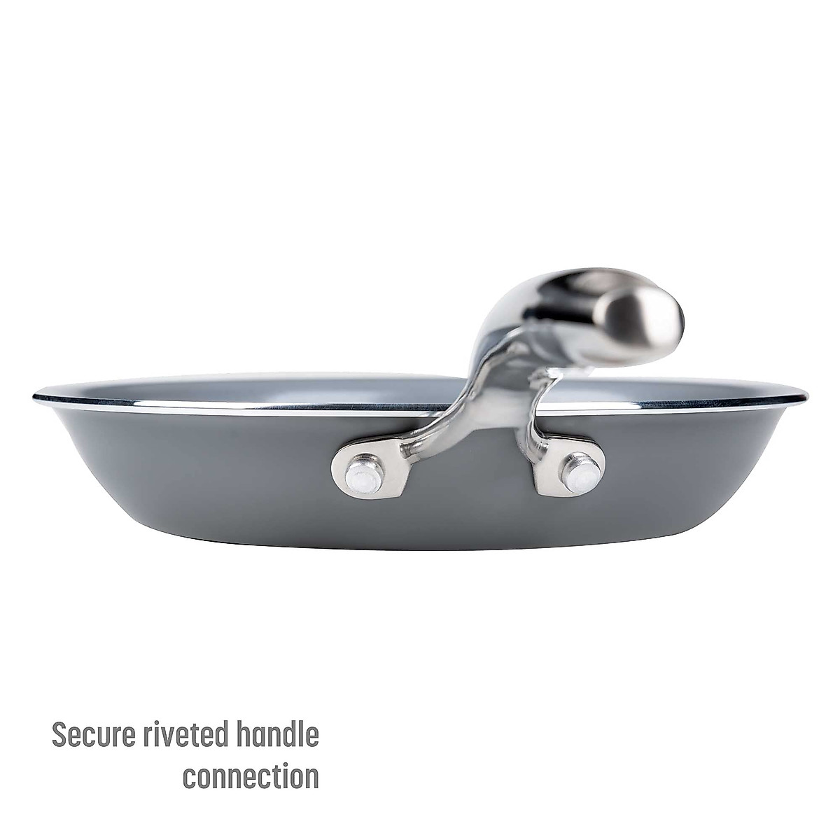 Goodful Ceramic Nonstick 11 Inch Frying Pan, Dishwasher Safe Pots and ...