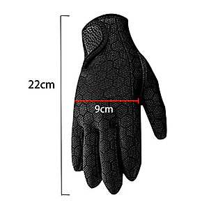 IPENNY Womens Girls Neoprene Wetsuit Gloves Super Stretch Diving Gloves 1.5mm Anti-Slip Scuba Surfing Swimming Snorkelling Gloves Sailing Kayaking Canoeing Watersports Activities Thermal Gloves