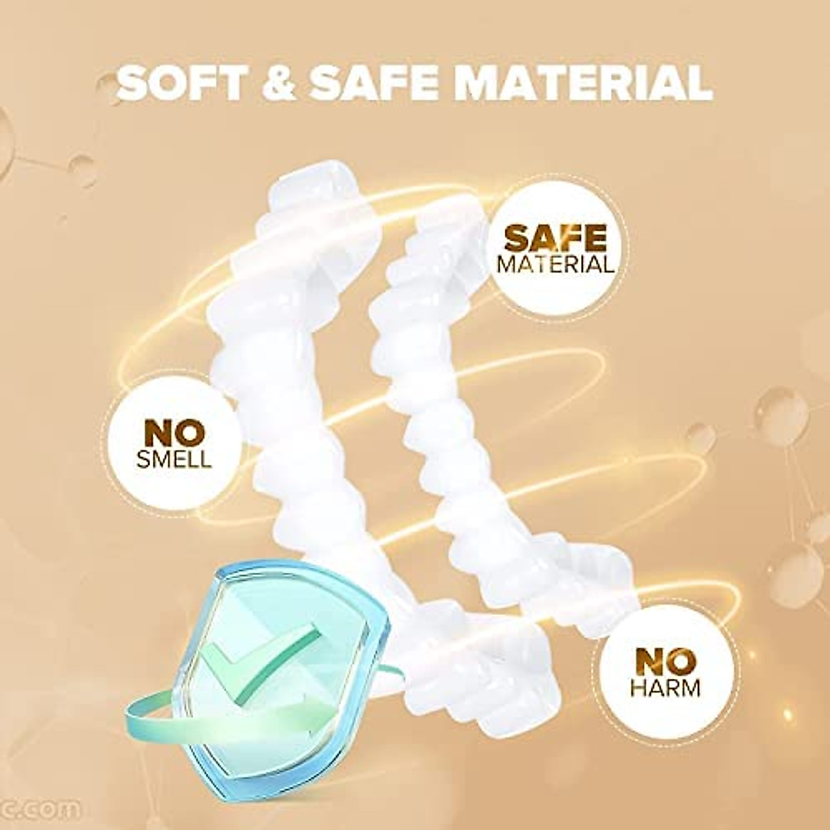 Fake Teeth,2 PCS Veneers Dentures Socket for Women and Men, Dental Veneers for Temporary Tooth Repair Upper and Lower Jaw, Protect Your Teeth and Regain Confident Smile, Bright White-1