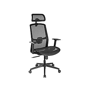 Monoprice 142762 Task and Office Chairs, Black