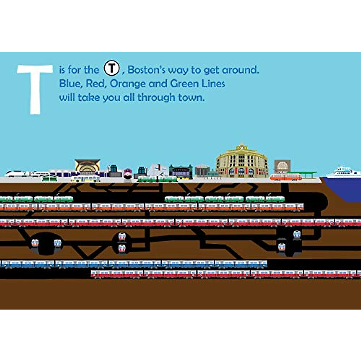 B is for Boston (Alphabet Cities)