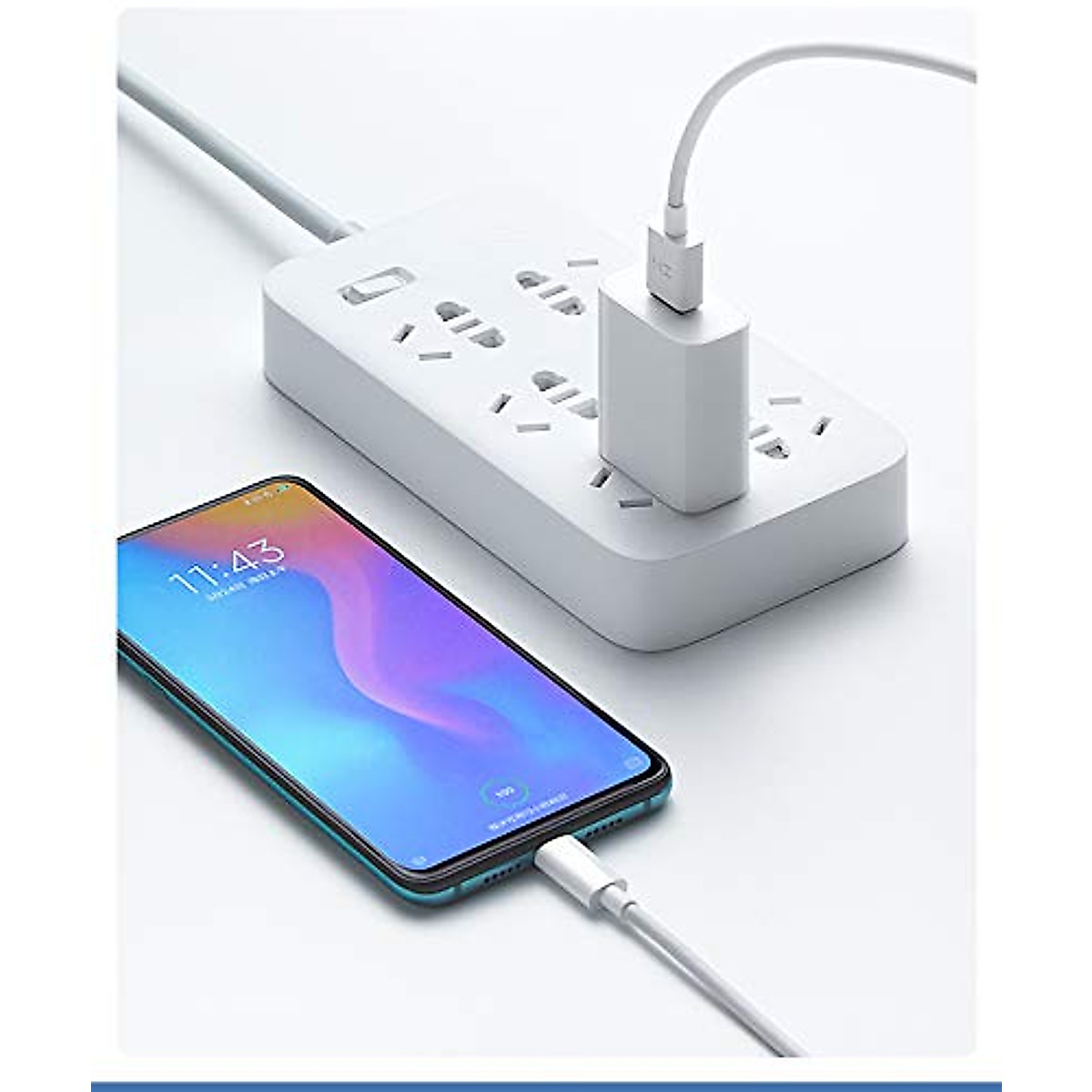 European Charger Adapter 2-Pack 5V/2A EU Charger Plug Power Adapter for iPhone,Samsung Galaxy,Huawei,Xiaomi,LG,Motorola,HTC etc.