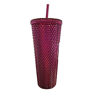 Starbucks Berry Bling Diamond Studded Tumbler Fall 2022 Venit 24oz