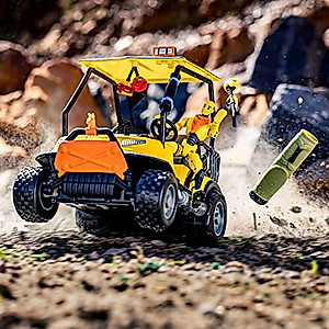 Fortnite Deluxe Feature Vehicle, Crash Test ATK, Electronic RC Vehicle with 4-inch Articulated Dummy Figure, Harvesting Tool, and Accessory - Amazon Exclusive