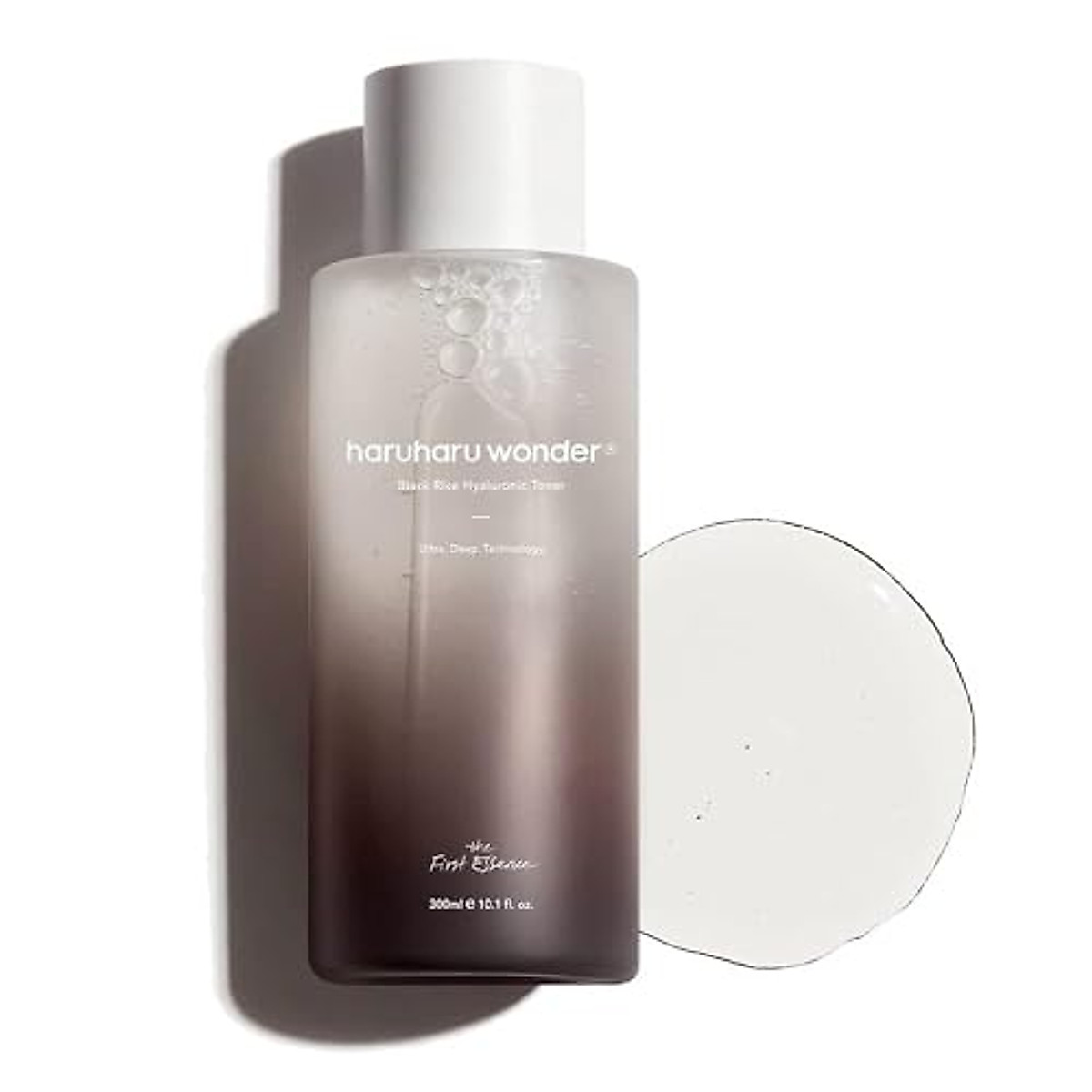 Haruharu Wonder Black Rice Hyaluronic Toner 10.1 fl.oz / 300ml | Face Moisturizer, Facial Toner for All Skin Types | Vegan, Cruelty Free, EWG-Green