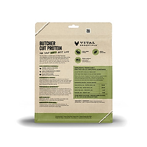 Vital Essentials Freeze Dried Raw Protein Mix-in Dog Food Topper, Rabbit Mini Nibs Topper for Dogs, 18 oz