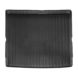 Premium Cargo Liner for Ford Edge 2015-2021 - 100% Protection - Custom Fit Car Trunk Mat - Easy-to-Wash & All-Season Black Cargo Mat - 3D Shaped Laser Measured Trunk Liners for Ford Edge 2015-2021