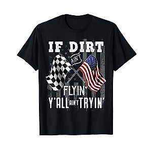 Dirt Track Racing Motocross Stock Car Racing T-Shirts Gift T-Shirt