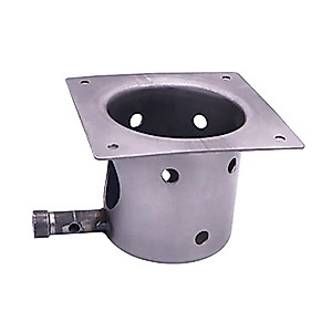 METER STAR Fire Burn Pot and Hot Rod Ignitor Kit Replacement Parts for Pit Boss Pellet Grill Burner with Screws and Fuse,Also Fit for Pellet Pro and Z Grills Wood Pellet Grill Smoker