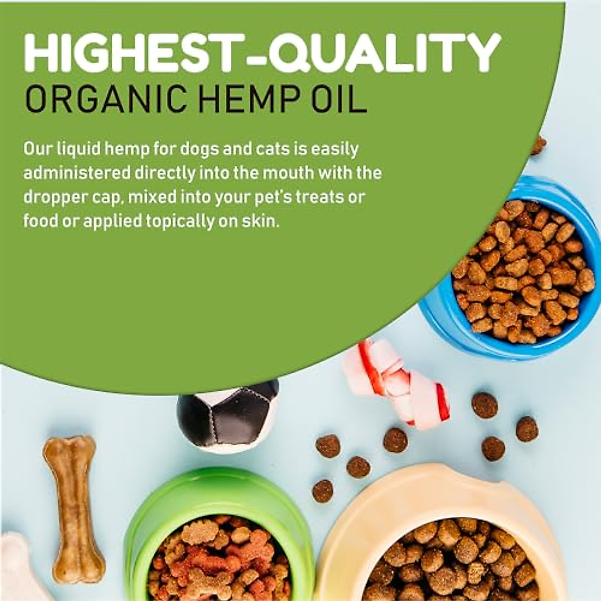 Billion Pets - Hemp Oil for Dogs and Cats - Hemp Oil Drops with Omega Fatty Acids - Hip and Joint Support