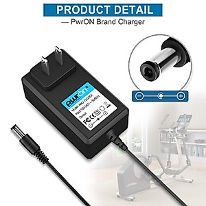 PwrON US Plug AC/DC 10V 1A Power Supply Adapter Wall Charger 5.5x2.1mm Center+