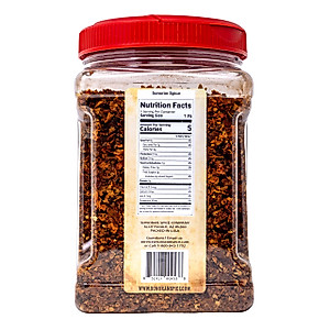 Ghost Pepper Flakes, Pure 16 Oz