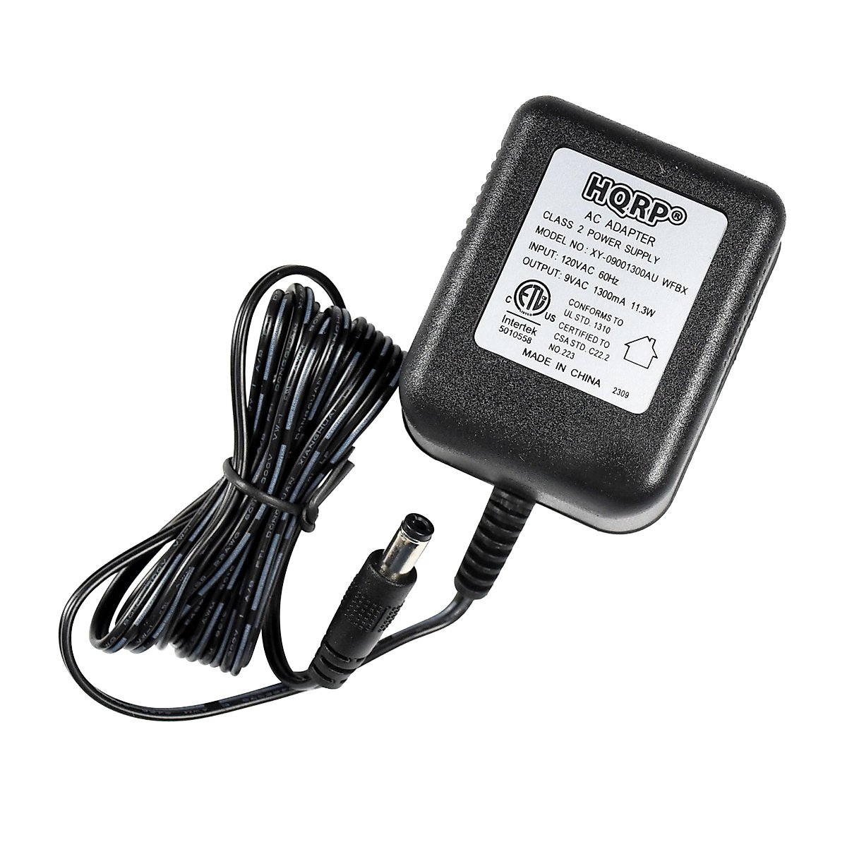 HQRP AC Adapter Compatible with Nintendo NES Game Console MW41-0900800A 7-38012-24010-6 NES-001 NES-002 NES-101 Power Supply Cord Transformer