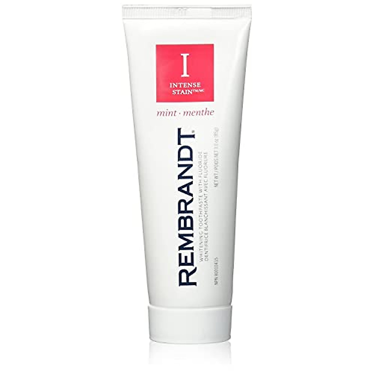 PACK OF 6 - Rembrandt Intense Stain Whitening Toothpaste, Mint, 3.5 oz