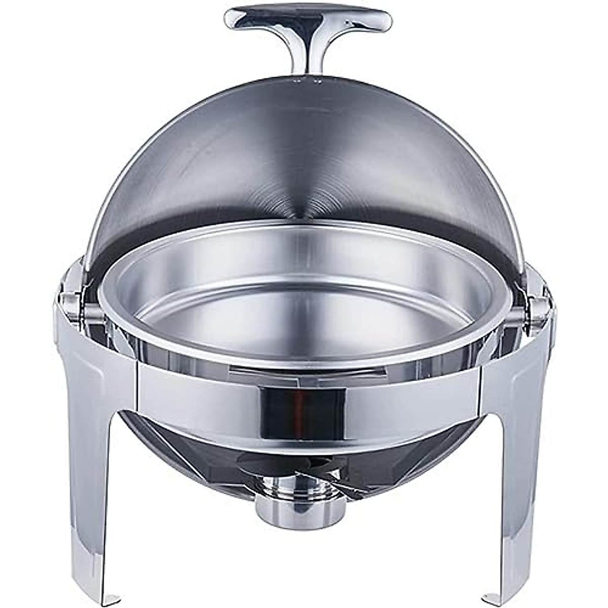 Chafing Dishes Chafing Dish Buffet Set, Food Warmers Server Warming Tray Round Rectangular Chafers, Stainless Steel Square Chafer, Round Food Warmer Chafing For Catering Warmer Chafer Set, Energy Effi