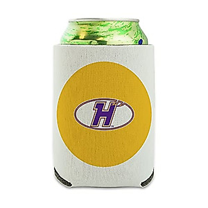 Hunter College Secondary Logo Can Cooler - Drink Sleeve Hugger Collapsible Insulator - Beverage Insulated Holder